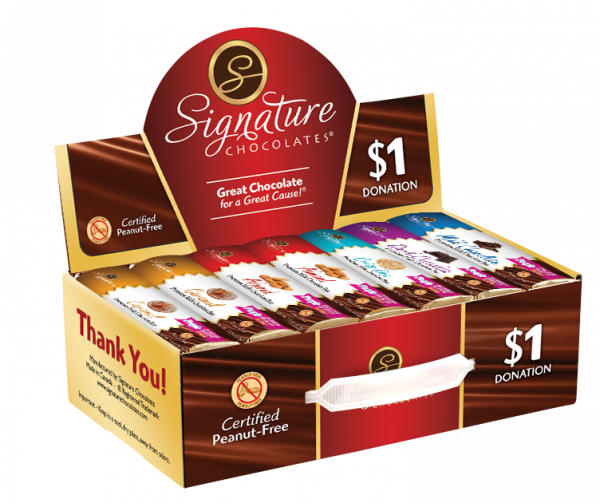 $1 Chocolate Candy Bar Fundraisers: Most Variety & Profit. Free Shipping!