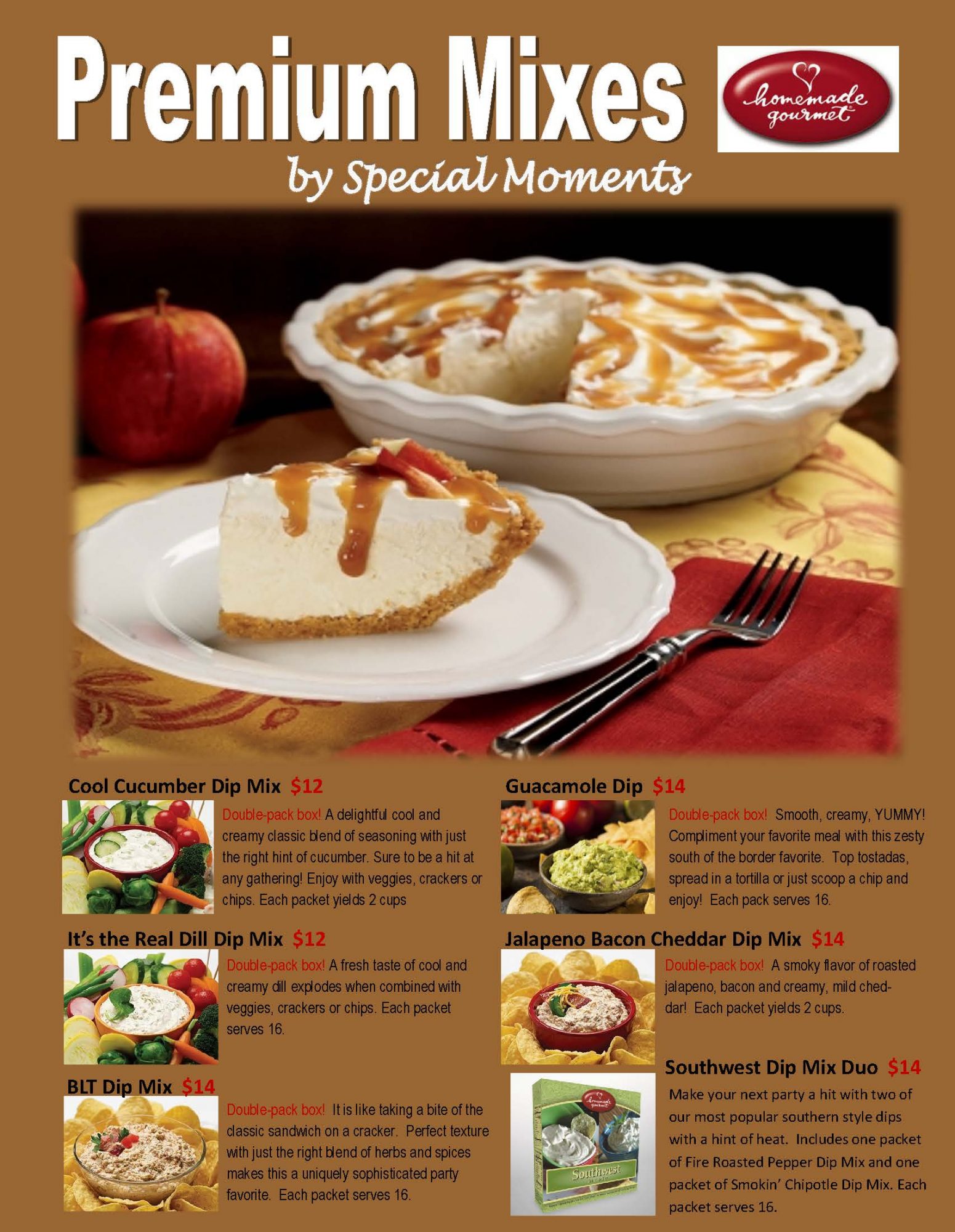 Homemade Gourmet Fundraising w/ Soup & Dessert Mixes